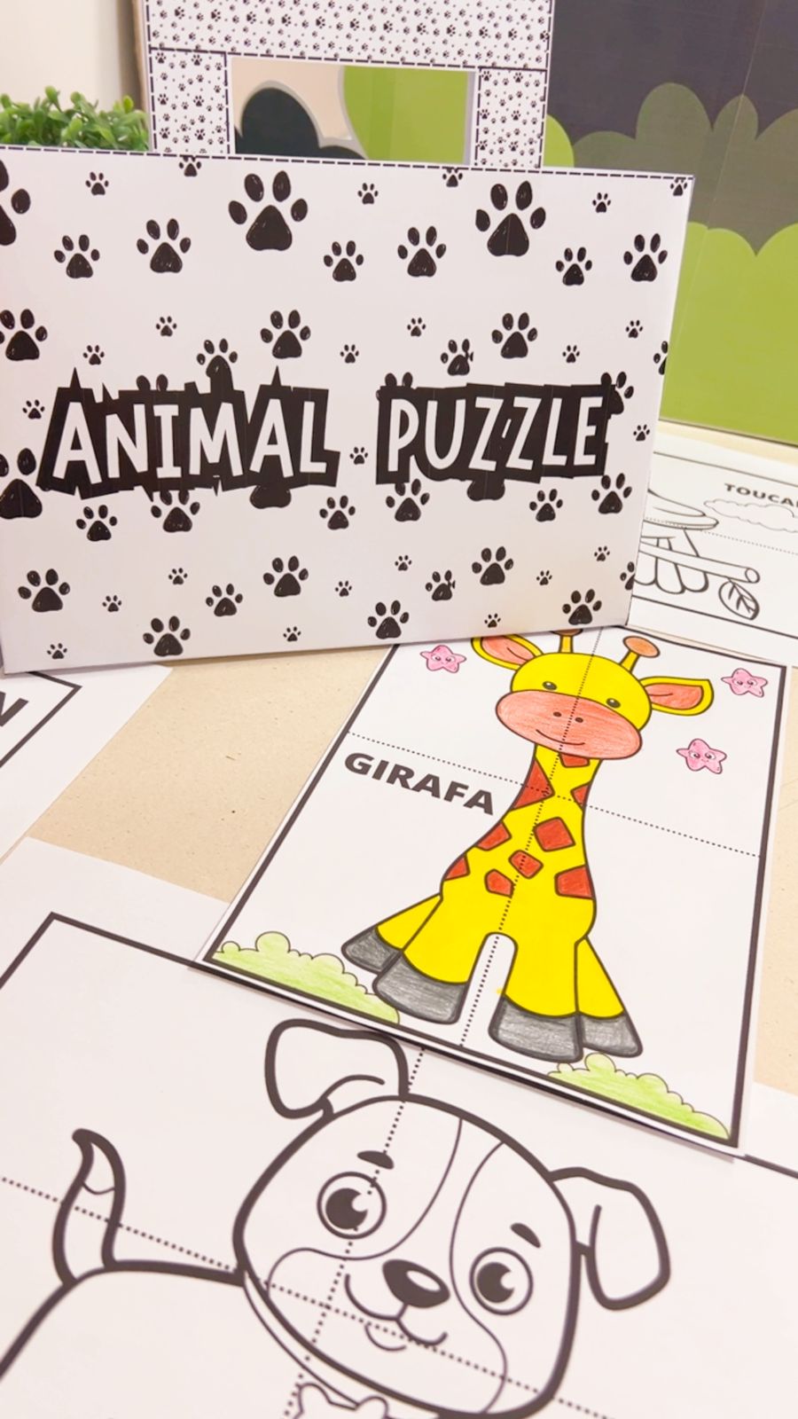 Puzzle Coloring – Professora Rosana Tavares: Inspiração no Ensino